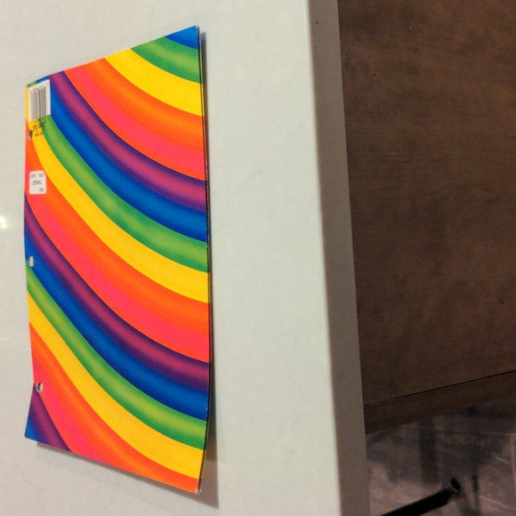Lisa Frank | Office | Vintage Vtg Lisa Frank 3 Ring Folder Rainbow ...